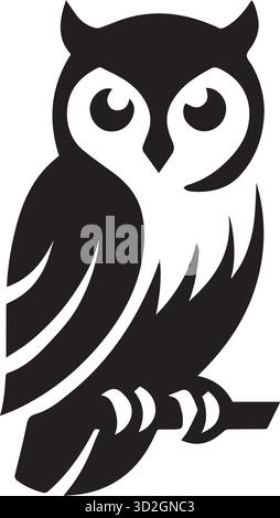 Simple Dark Bird of Prey for Mascot Logo Template Stock Vector Image ...