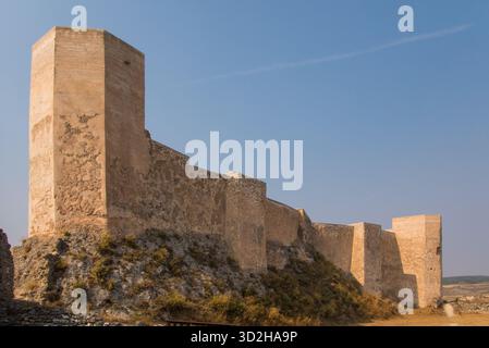 The moorish castillo de Ayub was the main castle of the fortified town ...