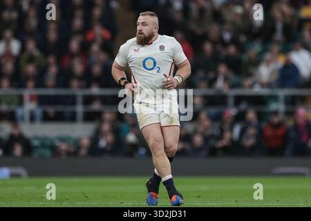 Joe Heyes of England during the Quilter Nations Series 2025 match ...