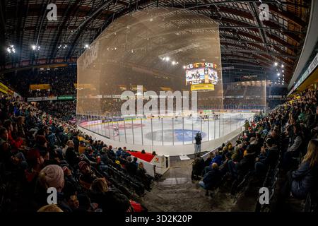 Bern, PostFinance Arena, NL: SC, USA. 16th Jan, 2026. Bern - HC Lugano ...
