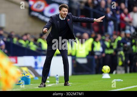 Rangers manager Danny Rohl during the UEFA Europa League, league phase ...