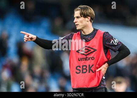 Alex Scott of Bournemouth in the pregame warmup session during the ...