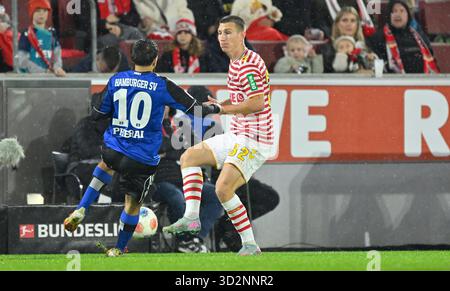 Immanuel Pherai (HSV Hamburg) Hamburg, November 12, 2025, Soccer, Test ...