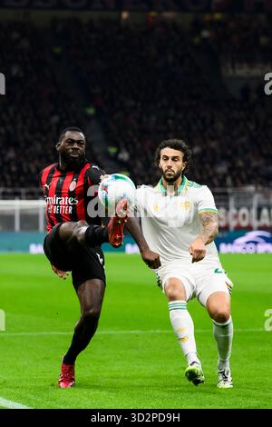 Milan, Italy. 9 Nov, 2025. mario gila lazio during serie A match FC ...