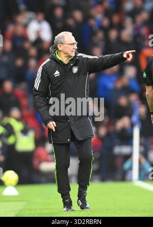 Celtic interim manager Martin O'Neill during a training session at ...