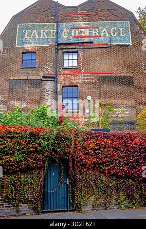 Street Sign to Courage Stock Photo - Alamy