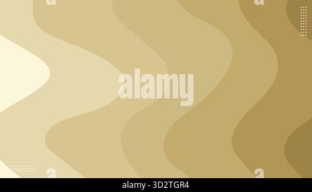Elegant Brown Wave Texture Background Design. Vector Illustration Stock ...