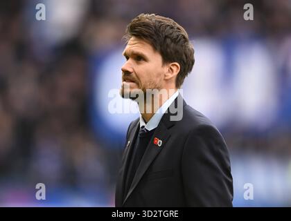 Rangers manager Danny Rohl during the William Hill Premiership match at ...