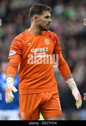 Rangers goalkeeper Jack Butland during the William Hill Premiership ...