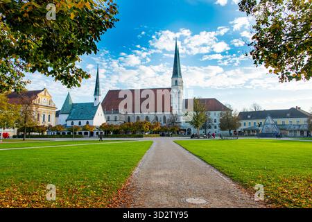 The Kapellplatz in Altotting - Germany Stock Photo - Alamy