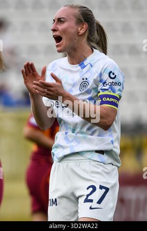 Henrietta Csiszar during Inter - FC Internazionale vs US Sassuolo ...