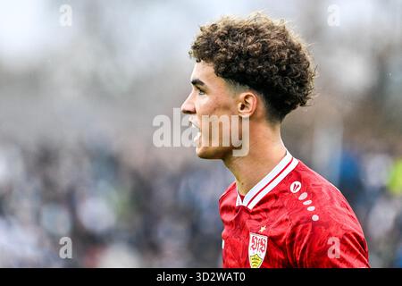Noah Darvich (Stuttgart II, #31) celebrates with Jeremy Arevalo ...