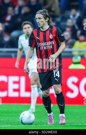 Luka Modric of AC Milan seen in action during Serie A 2025/26 football ...