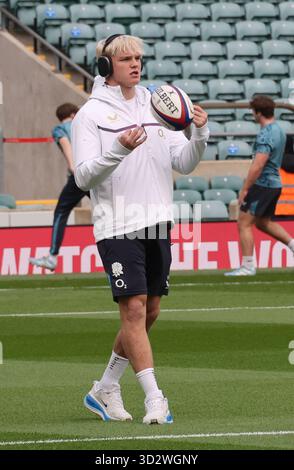 England's Henry Pollock during the Quilter Nations Series match at the ...