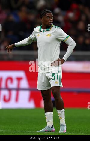 Leon Bailey of AS Roma looks on during the Serie A match beetween ...