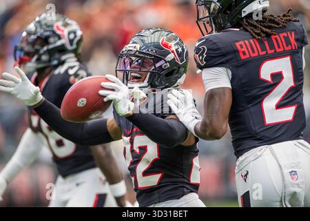 Houston Texans cornerback Jaylin Smith arrives for the NFL football ...