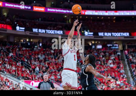North Carolina Central guard Dionte Johnson, left, drives against North ...