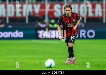 Luka Modric of AC Milan seen in action during Serie A 2025/26 football ...
