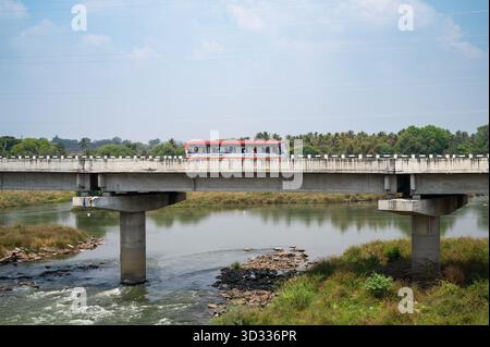 Wellesley Old Stone Bridge Over Kaveri River In Srirangapatna ...