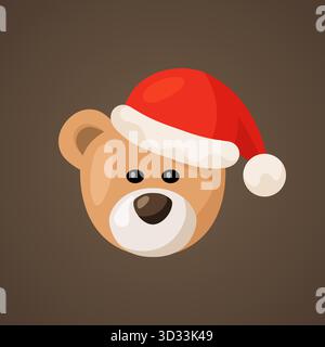 teddy bear head toy Stock Vector Image & Art - Alamy