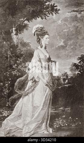 Reynolds - Jane Fleming, Countess of Harrington - Harewood House Stock ...