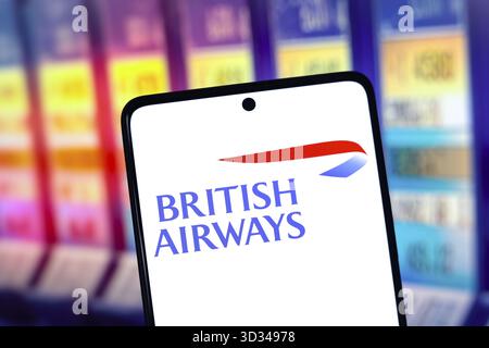 In this photo illustration, the logo of British safety equipment ...
