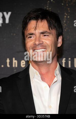 Actor Anthony Preston attends the premiere of "Grace Point" held at ...
