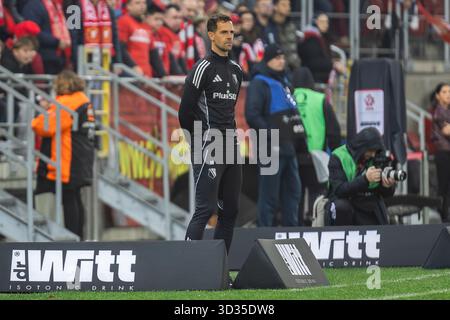 Inaki Astiz of Legia Warszawa is seen during the PKO Bank Polski ...