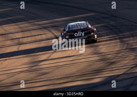 Alex Bowman (48) during a NASCAR Cup Series auto race at Pocono Raceway ...