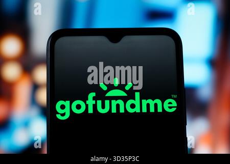 In this photo illustration, the GO Inc logo is seen displayed on a ...