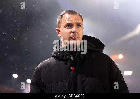 Birmingham City manager Chris Davies during the Sky Bet League One ...