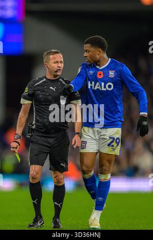 Chuba Akpom (29 Ipswich Town) during the Sky Bet Championship game ...