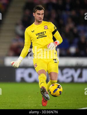 Middlesbrough goalkeeper Sol Brynn during the Sky Bet Championship ...
