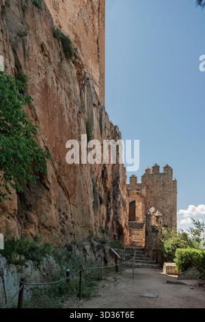 Almansa Castle, an emblematic building of the city, was constructed of ...