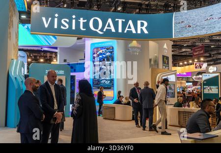 Visitors and exhibitors to the 2025 World Travel Market fair at the ...