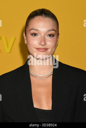 Hailey Fauchere at the premiere of the Apple TV+ series 'Pluribus ...