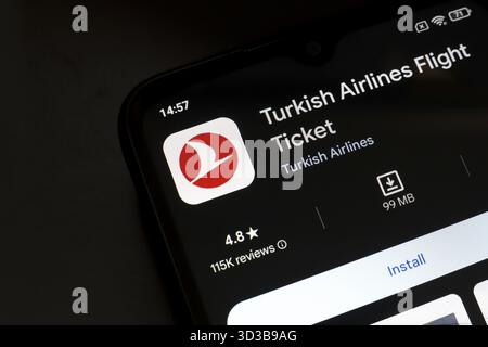 In this photo illustration, the logo of Turkish holding company Fiba ...