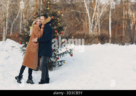 Christmas party and celebration concept. Young man taking selfie with ...
