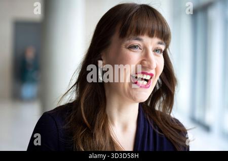 Heidi Reichinnek during the press statement on the faction meeting of ...