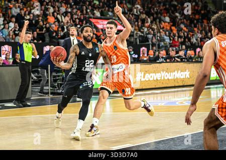 Kameron McGusty (23 London Lions) during the BKT EuroCup game between ...