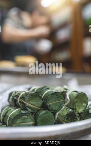 Close-Up of Freshly Made Chinese Dumplings – Ready to Cook Stock Photo ...