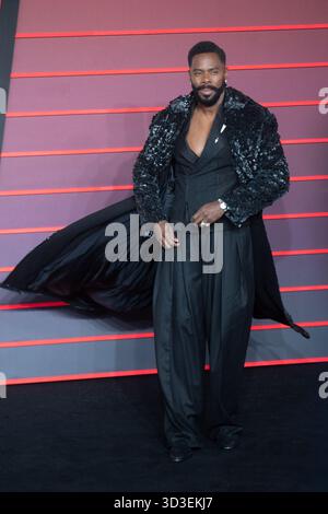 Colman Domingo attends the premiere of "The Running Man" at AMC Lincoln ...