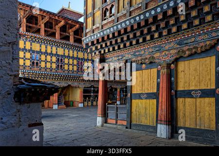 Buddhist monastery in the city of Paro, Bhutan Stock Photo - Alamy