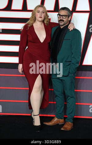 Gav Murphy and Honey Ross attend the Masters Of The Universe UK ...