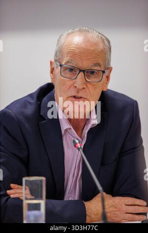 Policing Board member Gerry Kelly representing Sinn Fein arrives for an ...