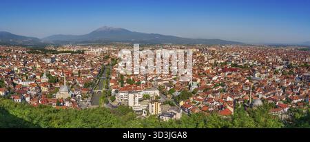 Aerial view of Prizren, Kosovo Stock Photo - Alamy