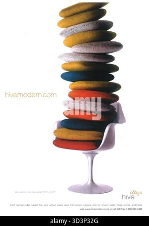 Modern colorful chairs Stock Photo - Alamy