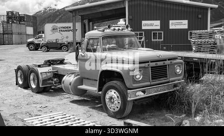 Ford truck parked outside a Ford dealership in South Edmonton. On ...