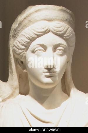Lucilla, wife of Emperor Lucius Verus represented as goddesses. 150-200 ...