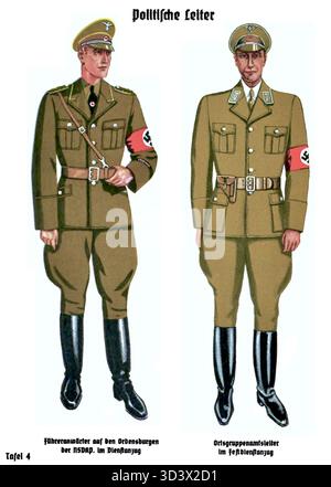 The 1938 edition of the Organisationsbuch der NSDAP, the official Nazi ...